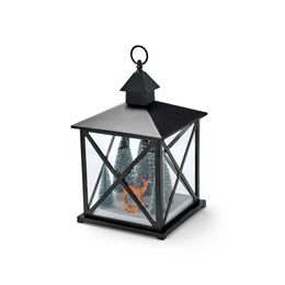 Tchibo - LED-Dekolaterne - 23x23x36cm - schwarz - Kunststoff