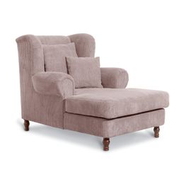 Tchibo - Big-Sessel &raquo;Madeleine&laquo; - 103x149x103cm - nussbaum - Polyester / Holz / Buchenholz
