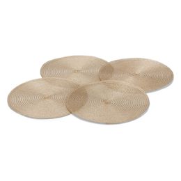 Tchibo - 4 Platzsets - gold