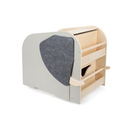 Small Foot Spielzeugbox Elefant &raquo;Wildlife&laquo; - hellgrau