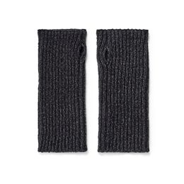 Tchibo - Glitzernde Strick-Handstulpen - silber
