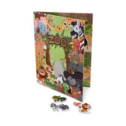 Tchibo - Magnet-Spielbuch - mehrfarbig