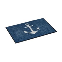 Tchibo - Textil-Fu&szlig;matte - wei&szlig;