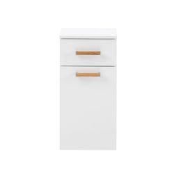 Tchibo - Flachschrank &raquo;Duo&laquo; - 32,5x35,5x67cm - braun -