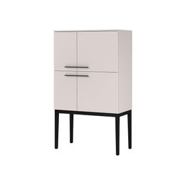 Tchibo - Highboard - 86x47x145cm - schwarz - Holz