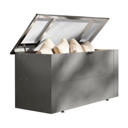 Karibu Aluminium-Auflagenbox 1 - grau
