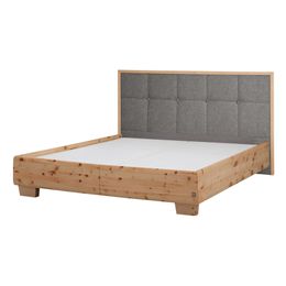 Tchibo - Boxspringbett &raquo;Pure Pine&laquo; - 195x211,5x116cm - grau - Holz / Polyester / Holz