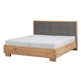Tchibo - Boxspringbett &raquo;Pure Pine&laquo; - 195x211,5x116cm - grau - Holz / Polyester / Viskose