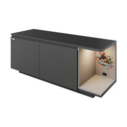 Roba Minecraft TV Lowboard - 125x39x50cm - schwarz -