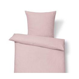 Tchibo - Leinen-Bettw&auml;sche - ros&eacute;