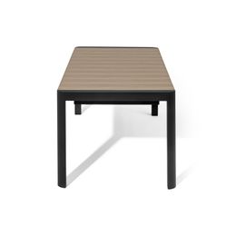Tchibo - Ausziehtisch mit Polywood-Tischplatte - 205x95x76,5cm - anthrazit -