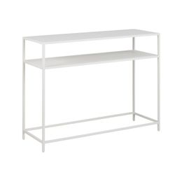 Tchibo - Konsolentisch &raquo;Newcastle&laquo; - 100x35x79cm - wei&szlig; - Metall