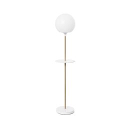 Tchibo - LED-Stehleuchte mit Tisch - braun
