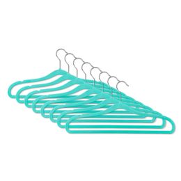 Tchibo - 8 extraschmale Kleiderb&uuml;gel - silber