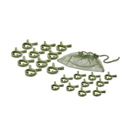 Tchibo - 20 Pflanzenclips - olivgr&uuml;n