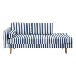 Tchibo - Recamiere &raquo;Ivo&laquo; - 190x87x81cm - braun - Baumwolle / Polyester / Buchenholz