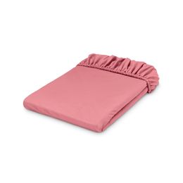 Tchibo - Biber-Spannbettlaken - ros&eacute;