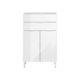 Tchibo - Kommode &raquo;Mauresa&laquo; - 60x34x97cm - chrom -