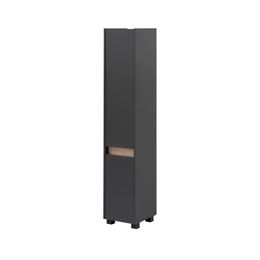 Tchibo - Hochschrank &raquo;Cosmo&laquo; - 30x33x164,5cm - anthrazit - Holz / Metall / Kunststoff
