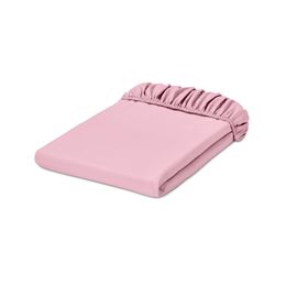 Tchibo - Perkal-Spannbettlaken - ros&eacute;