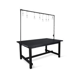 Tchibo - Deko-Tischstange inkl. LED-Lichterkette - schwarz