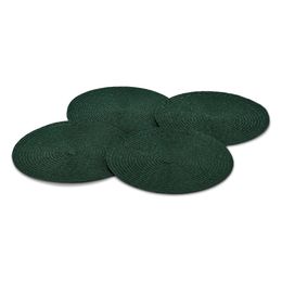 Tchibo - 4 Platzsets - gr&uuml;n