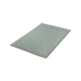 Tchibo - Jacquard-Duschvorleger - gr&uuml;n