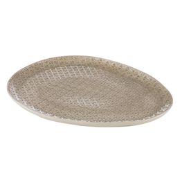 Tchibo - Servierteller &raquo; Tirari&laquo; - beige
