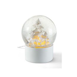 Tchibo - LED-Schneekugel - wei&szlig;