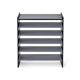 Tchibo - Schuhregal - 82x35x48,5cm - schwarz -