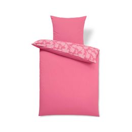 Tchibo - Premium-Baumwoll-Bettw&auml;sche - rosa