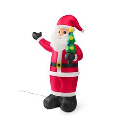 Tchibo - Aufblasbarer XXL-LED-Weihnachtsmann - schwarz