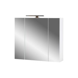Tchibo - Spiegelschrank &raquo;Pescara&laquo; - 76x23x71cm - wei&szlig; - Holz / Glas