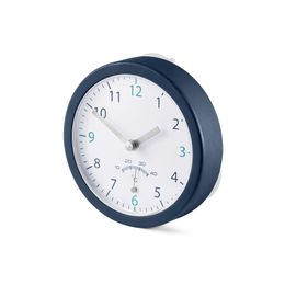Tchibo - Badwanduhr mit Thermometer - anthrazit