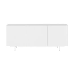 Tchibo - Sideboard - 182x40x76cm - wei&szlig; - Holz