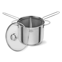 Tchibo - Ballarini Spargel- und Nudeltopf - silber