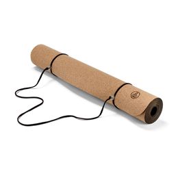 Tchibo - Kork-Yoga-und-Fitnessmatte - dunkelbraun