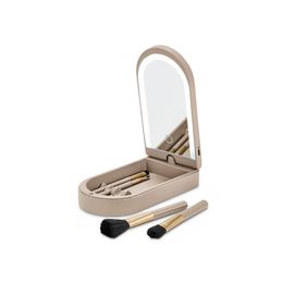 Tchibo - LED-Kosmetikspiegelbox - taupe