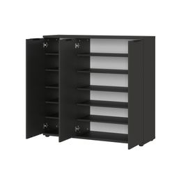 Tchibo - Schuhschrank &raquo;Osby&laquo; - 113x108x37cm - grau - Holz