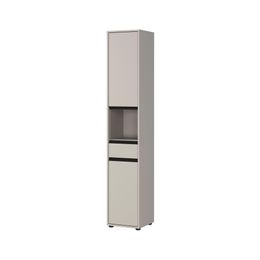 Tchibo - Hochschrank &raquo;Lemont&laquo; - 33x34x181cm - grau -