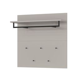 Tchibo - Garderobenpaneel &raquo;Vik&laquo; - 96x30x95cm - grau - Holz