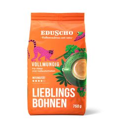 EDUSCHO Lieblingsbohnen Vollmundig - 750 g Ganze Bohne - Intensit&auml;t: 4/5