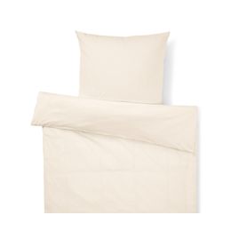 Tchibo - Jersey-Waffel-Bettw&auml;sche - offwhite
