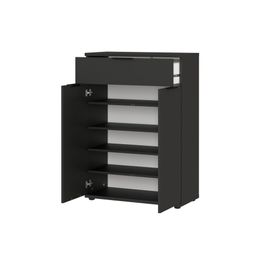 Tchibo - Schuhschrank &raquo;Osby&laquo; - 75x108x37cm - schwarz - Holz