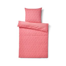 Tchibo - Perkal-Bettw&auml;sche - rosa