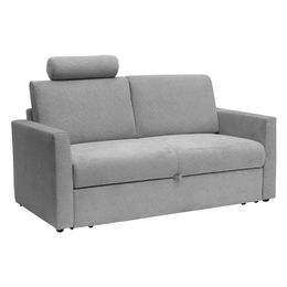 Tchibo - Schlafsofa &raquo;Nora&laquo; - 172x85x88cm - hellgrau - Polyester / Polyamid / Holz