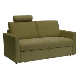 Tchibo - Schlafsofa &raquo;Nora&laquo; - 172x85x88cm - olivgr&uuml;n - Polyester / Polyamid / Holz