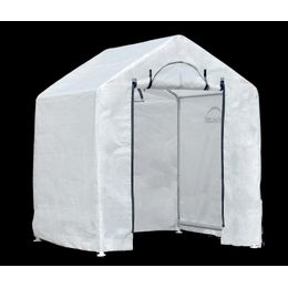 ShelterLogic-Folien-Gew&auml;chshaus - 185x122x183cm - silber - Stahl / Polyethylen