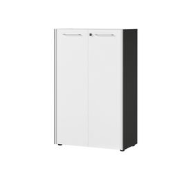 Tchibo - Aktenschrank &raquo;GW-Pasadena&laquo; - 75x40x120cm - wei&szlig; - Holz