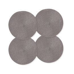 Tchibo - 4 Platzsets - silber